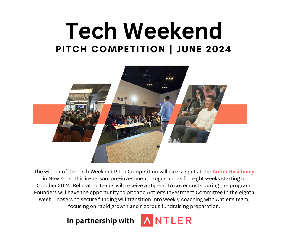 Tech Weekend Pitch Competition June 2024 | SurveyPlanet