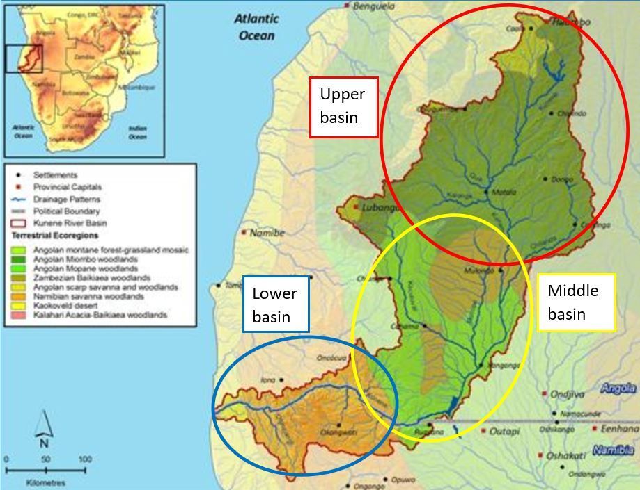 A-Bacia do Rio Cunene - Situacional e Avaliação de Necessidades ...