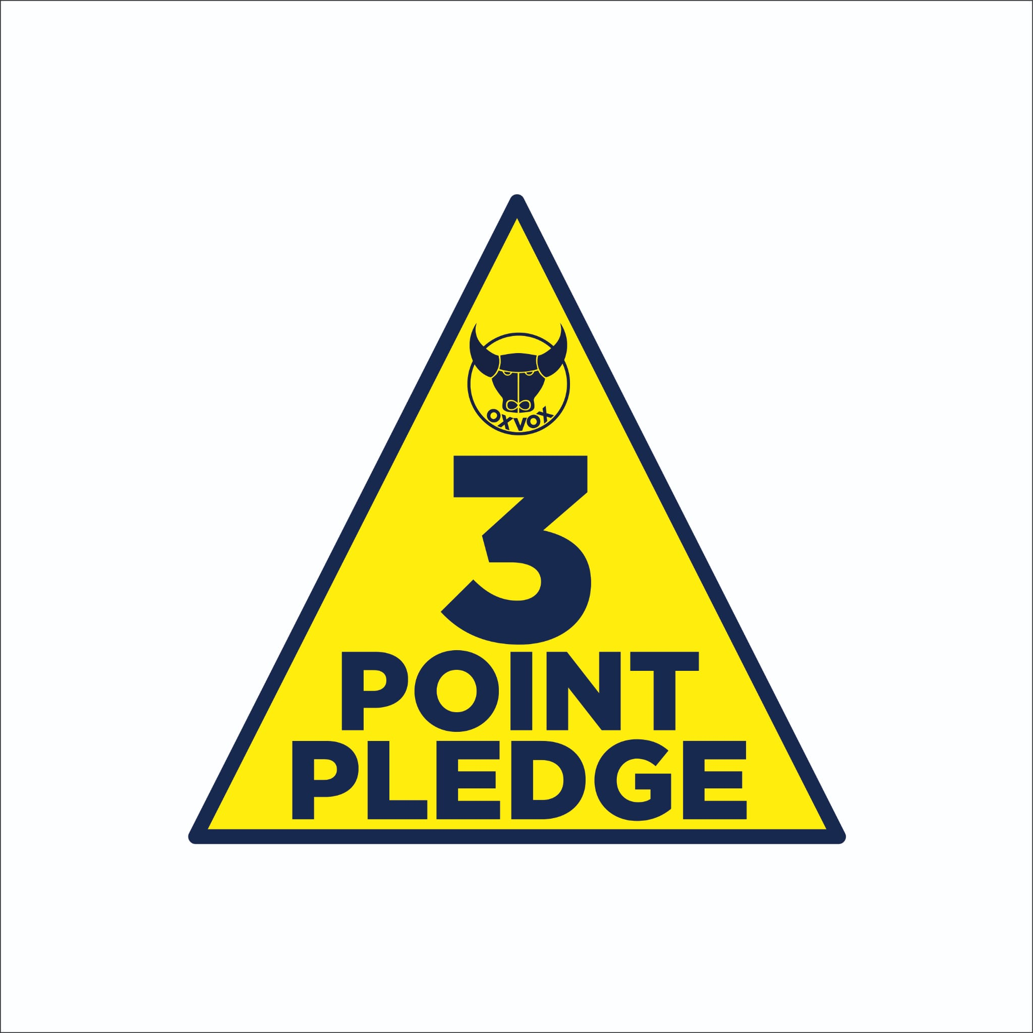 The Triangle Three Point Pledge | SurveyPlanet